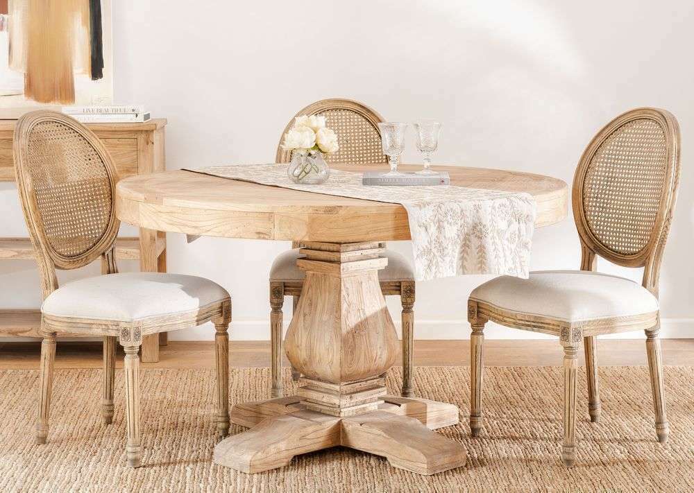 SILLA OVALO CON ESTERILLA - CLARA